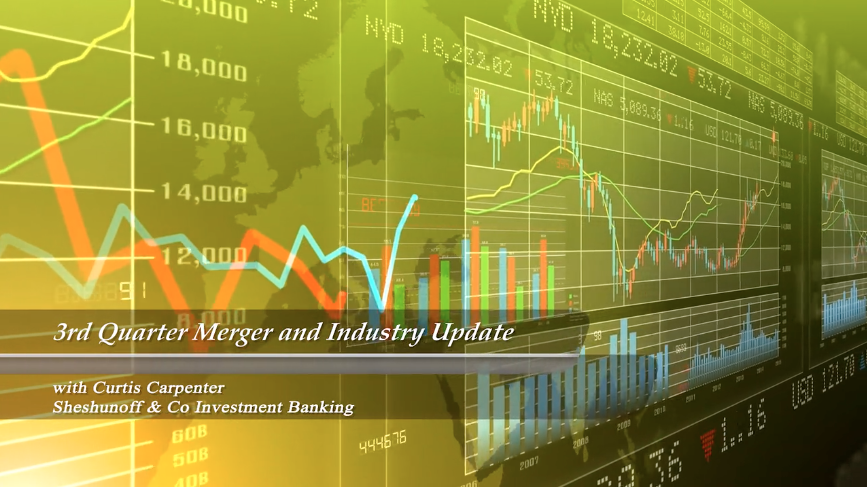 3rd Quarter Merger And Industry Update - Sheshunoff Consulting + Solutions